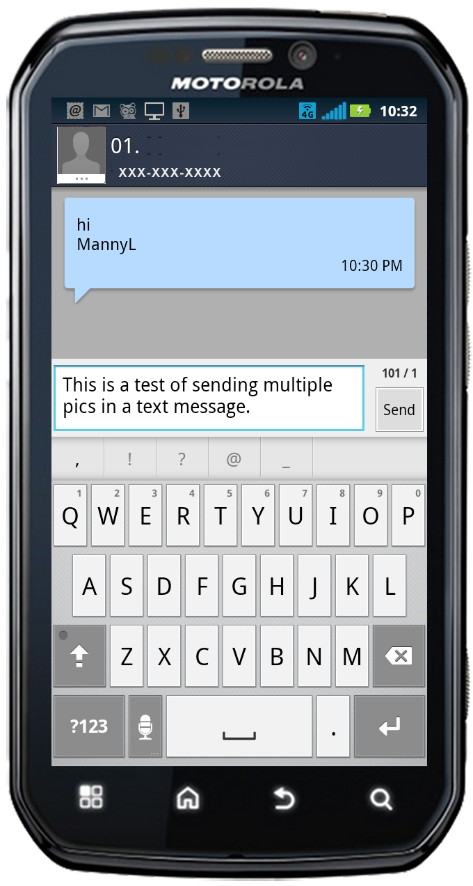 How To Text Message 2 Pics Text Motorola Photon 4G Android Forums
